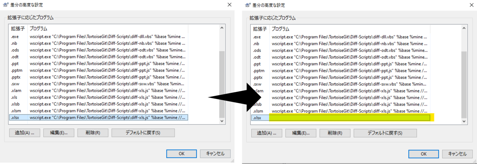 TortoiseGit + WinMerge で Excelファイル の差分比較を行う #Git - Qiita